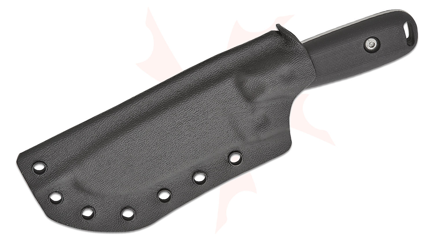 Work Tuff Gear Lynx Fixed Blade Knife 3.3" N690 Rugged Satin Drop Point ...