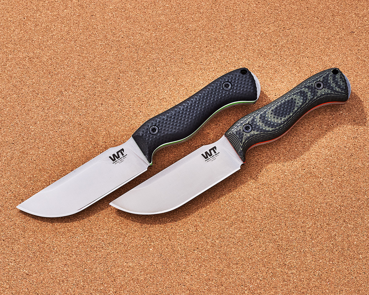 Work Tuff Gear Nomad EDC Bushcrafter Fixed Blade Knife 3.9" N690 Satin ...