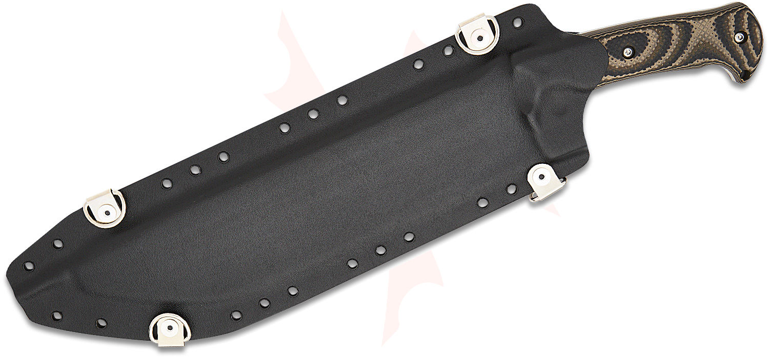 Work Tuff Gear Nomad Camp 12 Fixed Blade Knife 12" Bohler K340 Satin ...