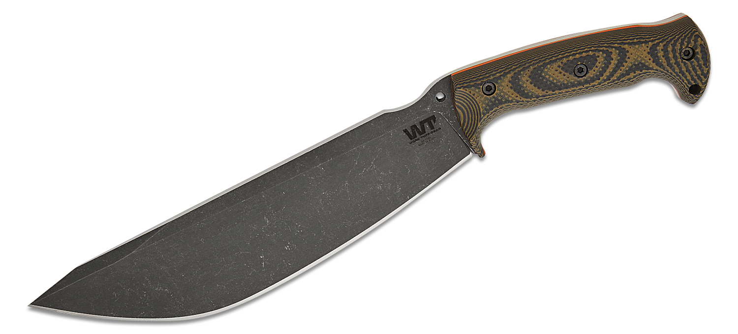 Work Tuff Gear Nomad Camp 9 Knife 10" Bohler K340 Dark Stonewashed ...
