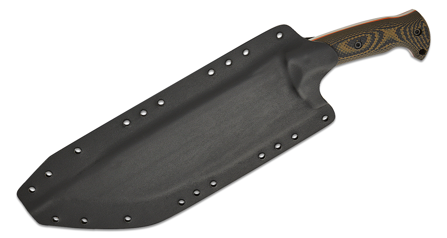 Work Tuff Gear Nomad Camp 9 Knife 10" Bohler K340 Dark Stonewashed ...