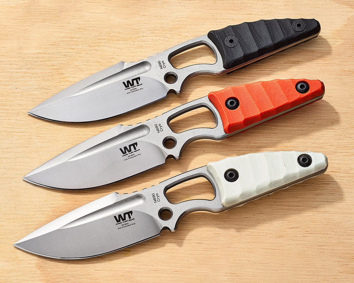 Work Tuff Gear Nymph Gen 2 Fixed Blade Knife 3.1" N690 Satin Drop Point ...