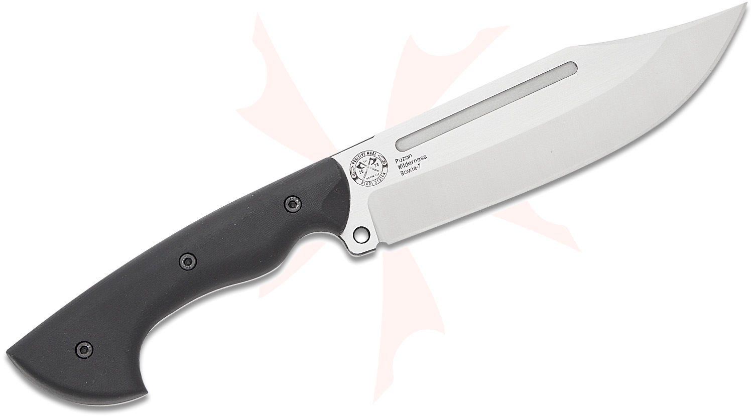 Work Tuff Gear PWB-7 Puzon Wilderness Bowie 7.5" SK85 Two-Tone Satin ...