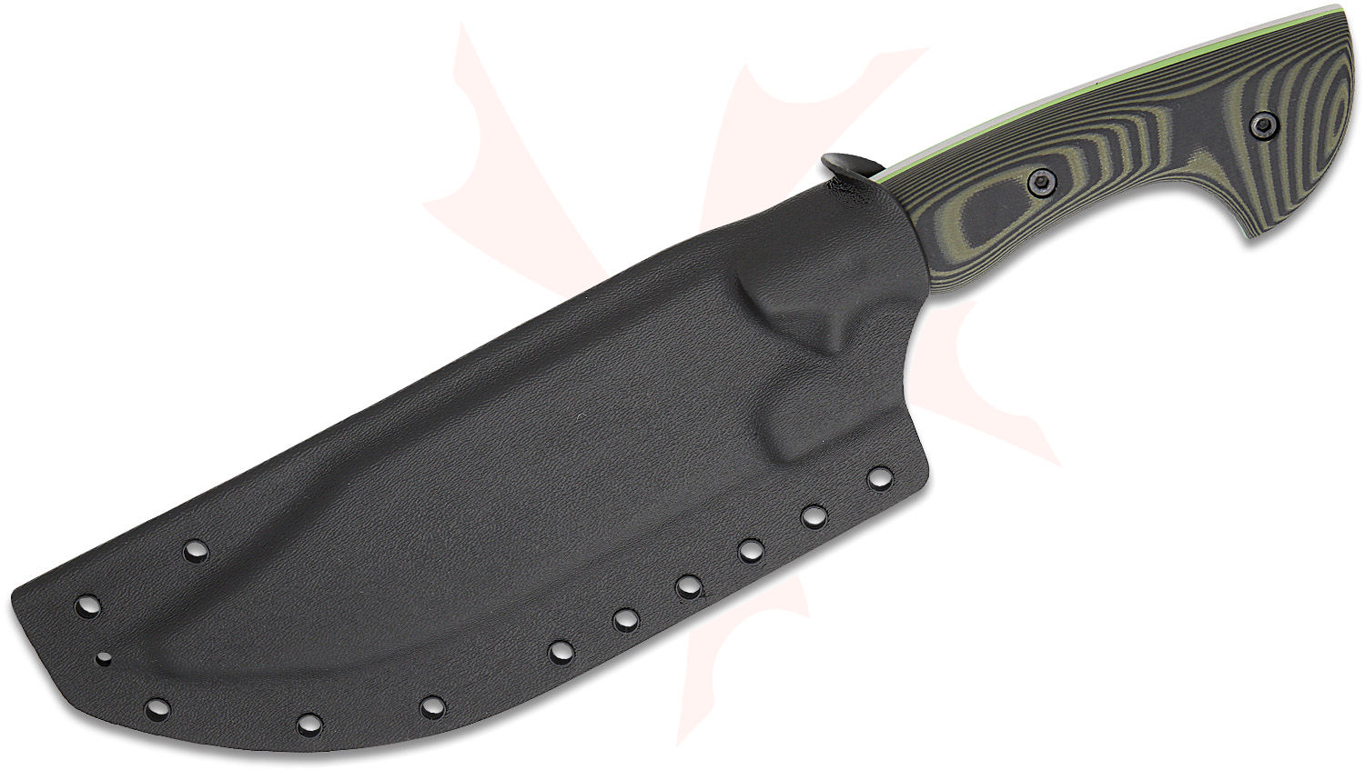 Work Tuff Gear PWB-7 Puzon Wilderness Bowie 7.5" SK85 Two-Tone Tumbled ...