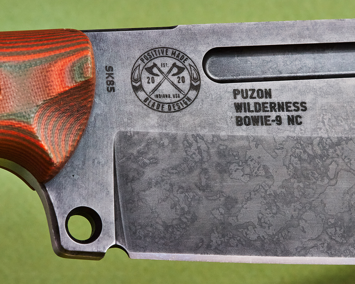 Work Tuff Gear PWB-9 NC Puzon Wilderness Bowie 9.3" SK85 Apocalyptic ...