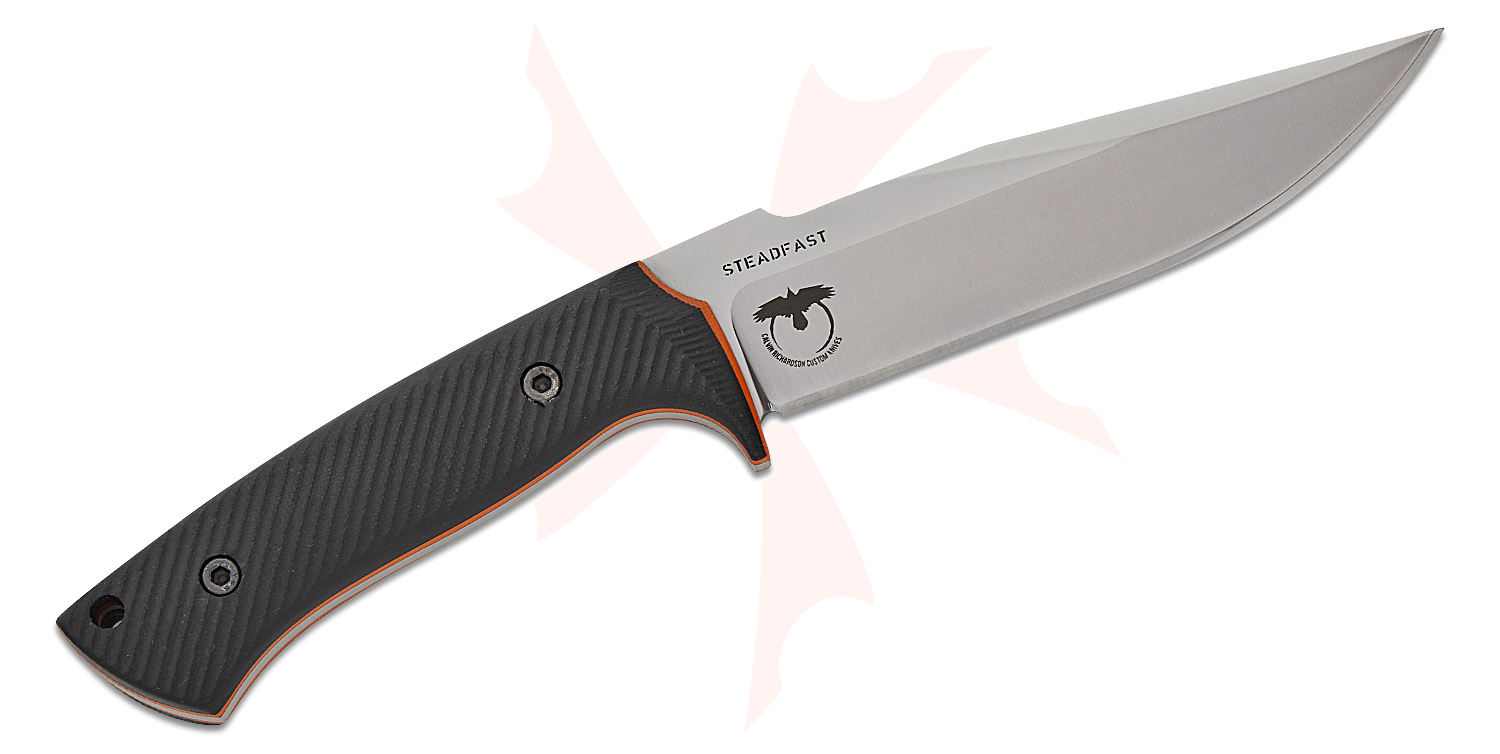 Work Tuff Gear Steadfast Fixed Blade Knife 5.5" K329 Satin Clip Point ...