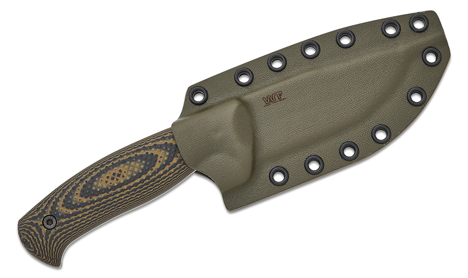 Work Tuff Gear TimberWolf Fixed Blade 3.5" SK85 RetroWashed Drop Point ...
