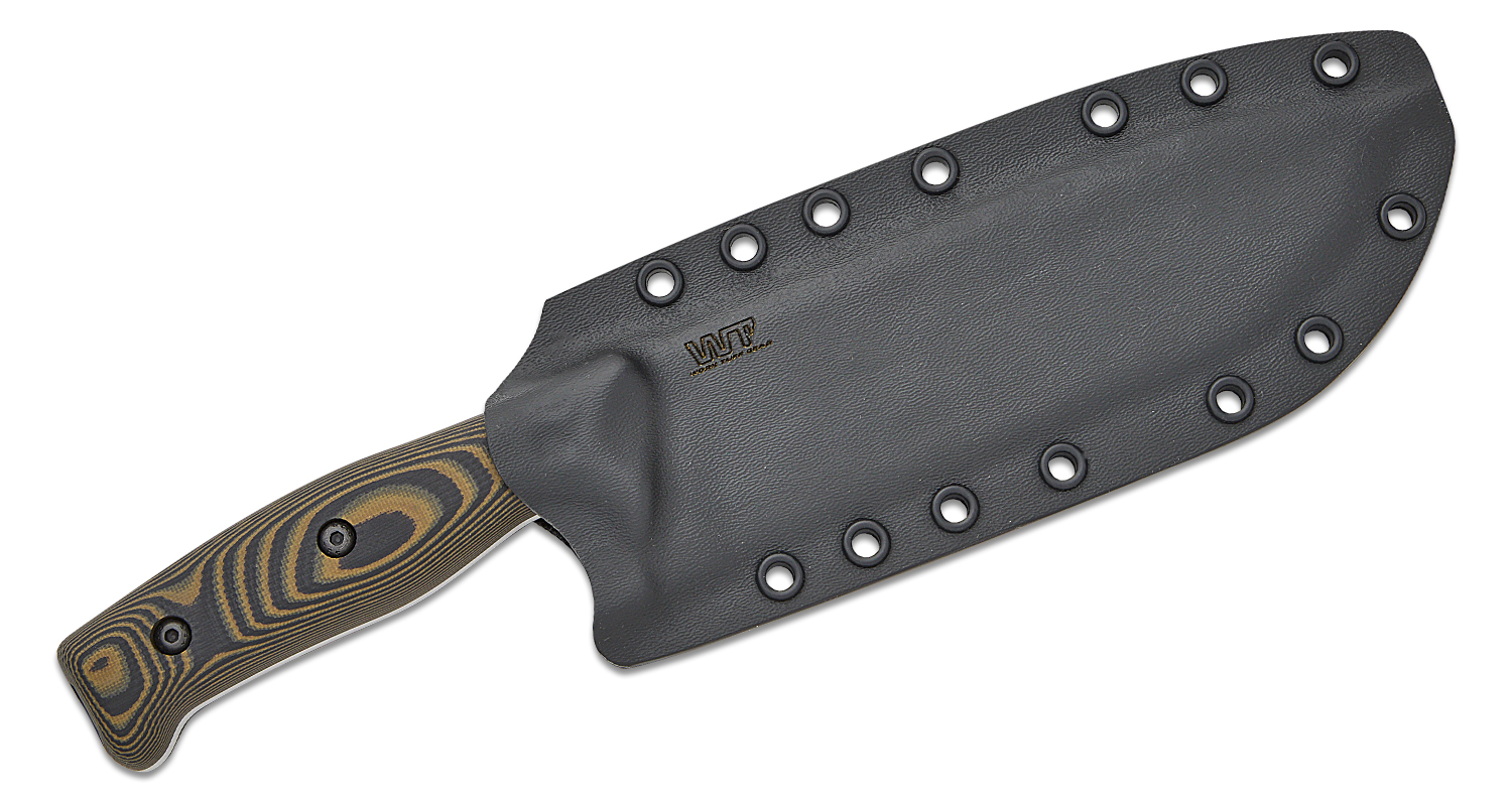 Work Tuff Gear Wolverine Fixed Blade 6.4" SK85 Dark Stonewashed Drop ...