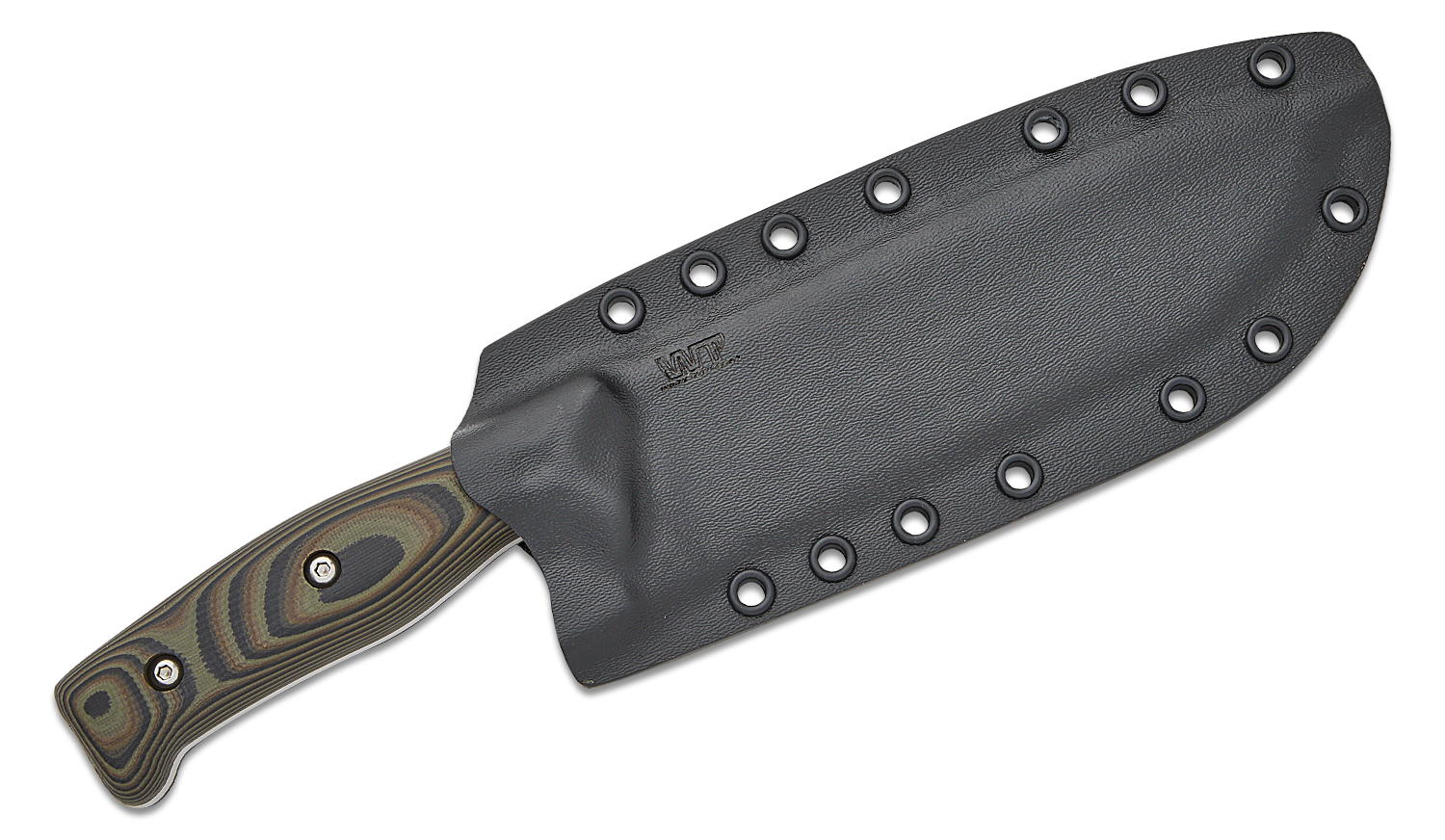 Work Tuff Gear Wolverine Fixed Blade 6.4" A8MaX Satin Drop Point Blade ...