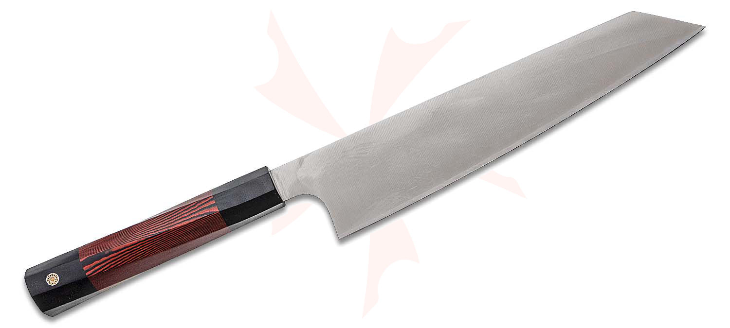 Xin Cutlery XinCare Chef's Knife 8.5" 304Cu Blade, Black and Red G10 ...