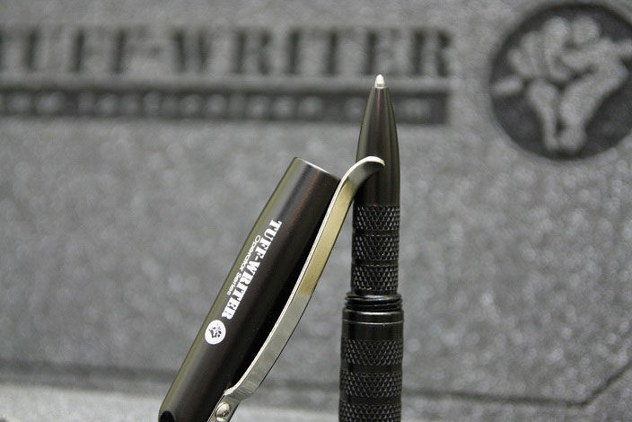 Tuff-Writer Tactical Pen, Operator Series, Midnight Black - KnifeCenter ...