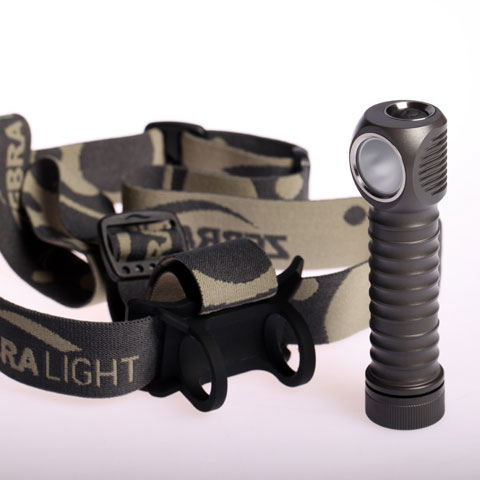 ZebraLight H600FW Mk II Floody 18650 Headlamp, XM-L2 Neutral White LED ...