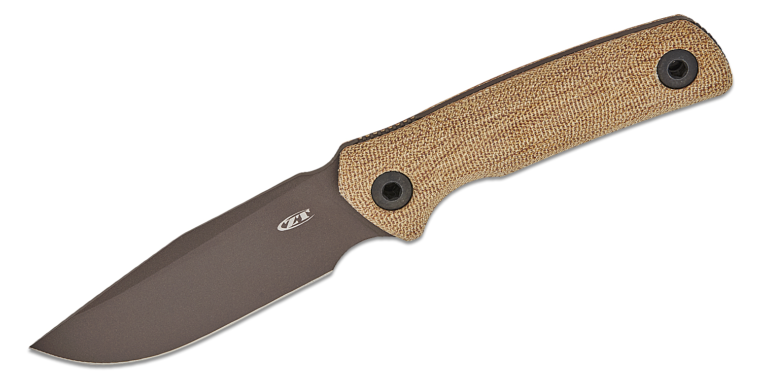 Zero Tolerance Model 0004 Fixed Blade Knife 4.2" CPM-CruWear Dark ...