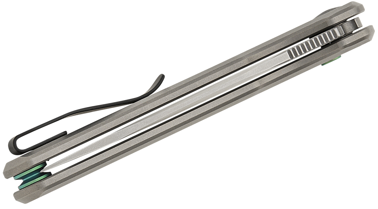 Zero Tolerance 0044 Button Lock Flipper Knife 3.2" CPM-S45VN Two-Tone ...