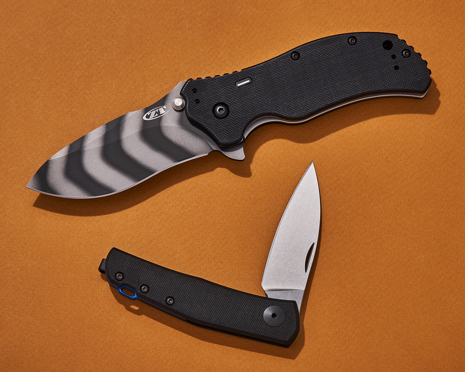 Zero Tolerance Model 0350TSTR Assisted Flipper Knife 3.25" S30V Tiger ...