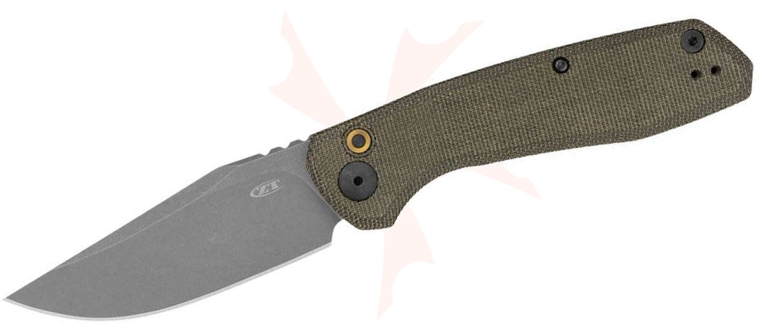Zero Tolerance 0512BLK AUTO Folding Knife 3.45" CPM-CruWear Gray ...