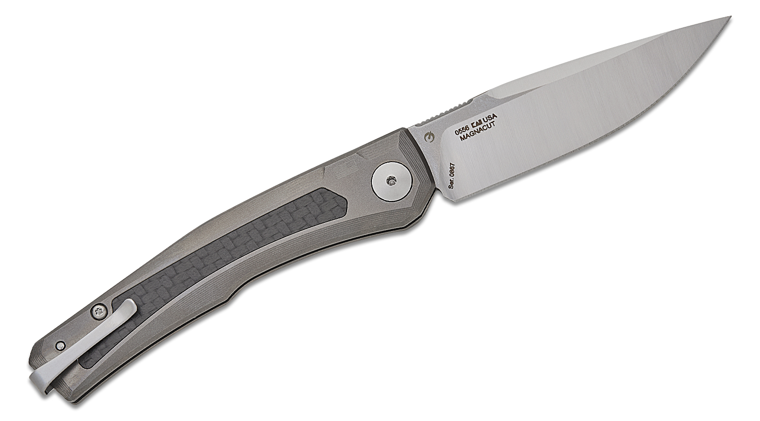 Zero Tolerance 0556 AUTO Folding Knife 3.35" CPM-MagnaCut Two-Tone Drop ...