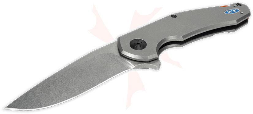 Zero Tolerance 0220 Jens Anso Flipper 3.5" S35VN Stonewashed Blade ...