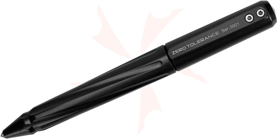Zero Tolerance 0010BLK Black Aluminum Tactical Self-Defense Pen ...