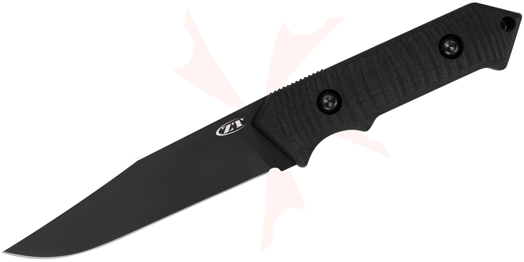 Zero Tolerance Model 0160 Fixed 4-3/4" Black Blade, G10 Handles ...