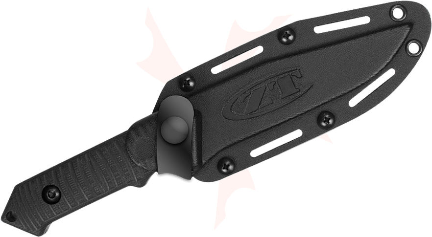 Zero Tolerance Model 0160 Fixed 4-3/4" Black Blade, G10 Handles ...
