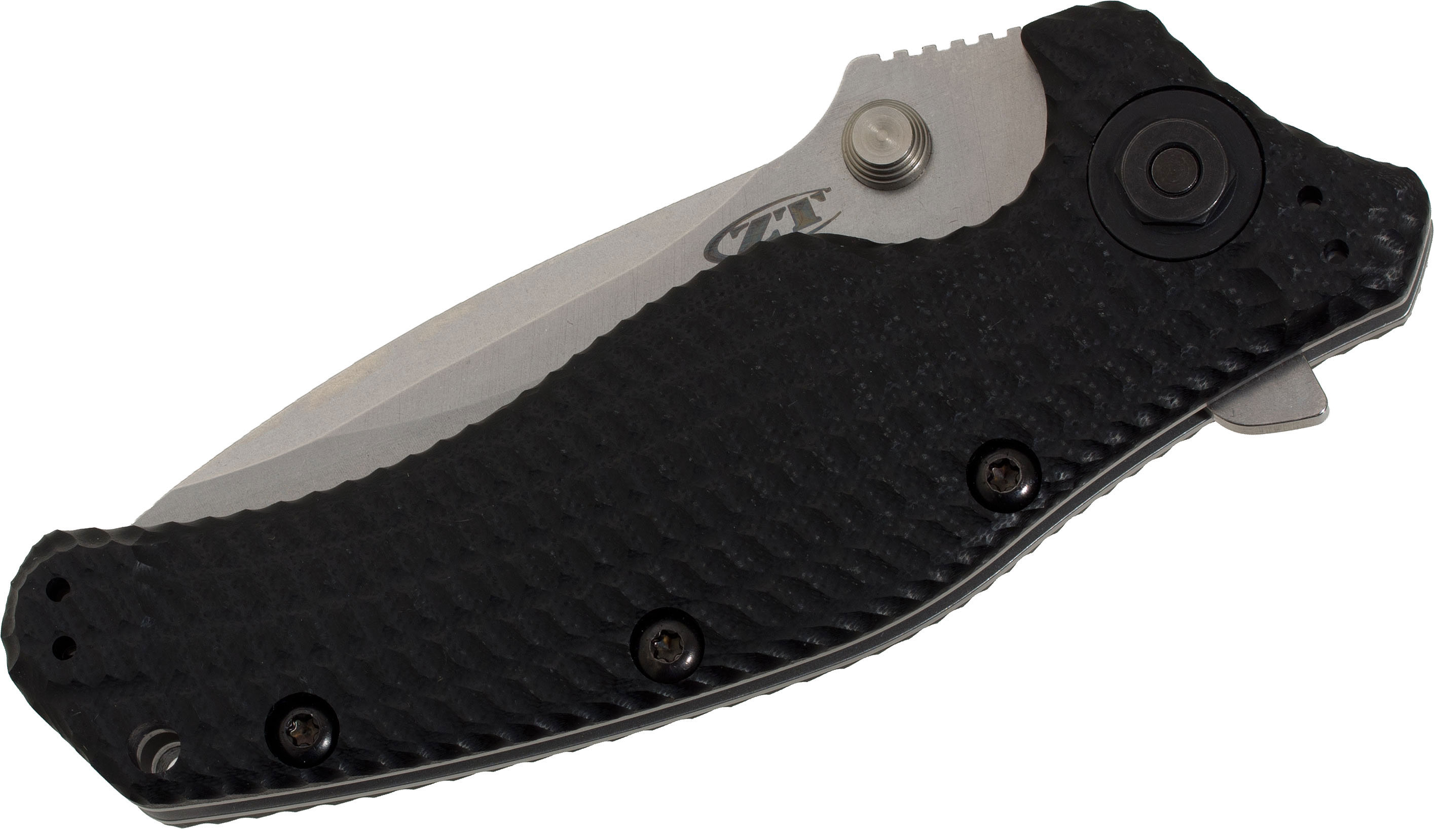 Zero Tolerance Model 0200SW Folder 4" Stonewashed Plain Blade, Black ...