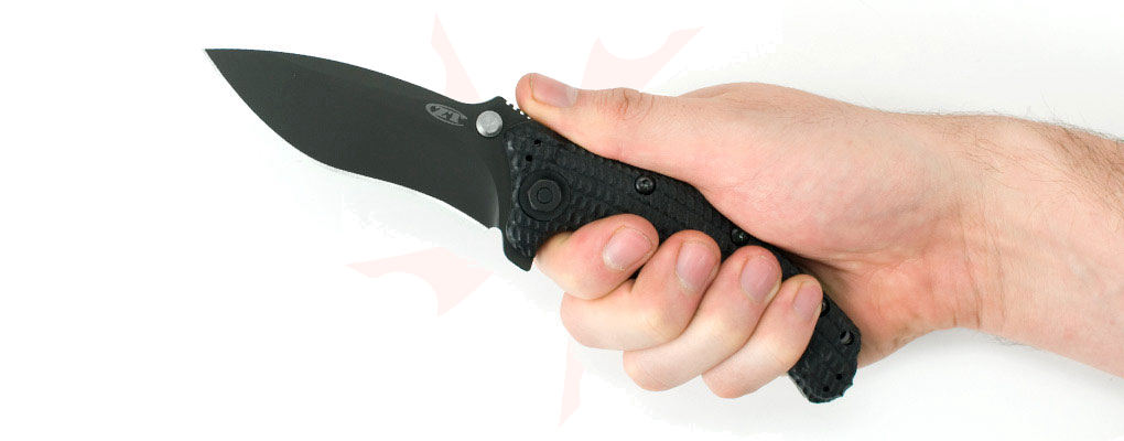 Zero Tolerance 0200 Flipper 4" Black Plain Blade, Black G10 Handles ...