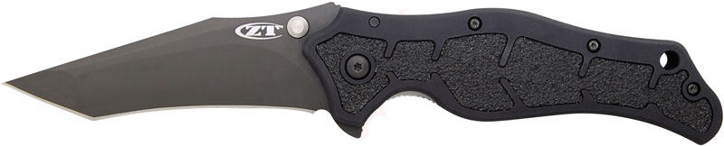 Zero Tolerance Model 0400 Assisted 3-3/4" S30V Plain Tanto Blade, Black ...