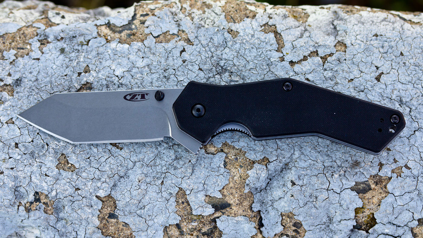 Zero Tolerance Model 0700 Folder 3.375" S30V Tanto Stonewash Blade, G10 ...