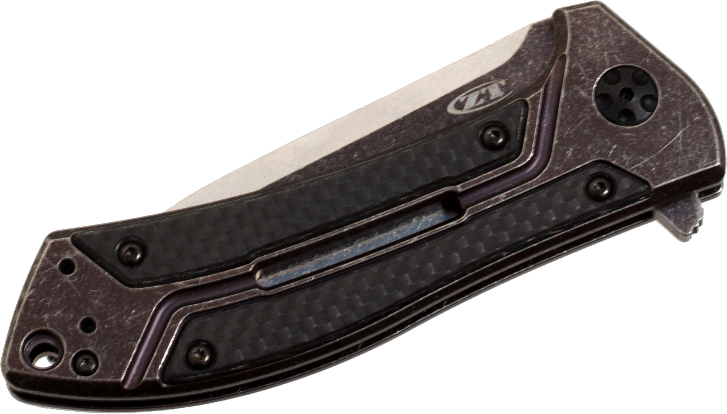 Zero Tolerance Rexford 0801BRWCF Folding Knife 3.5" M390 Blade, Bronze ...