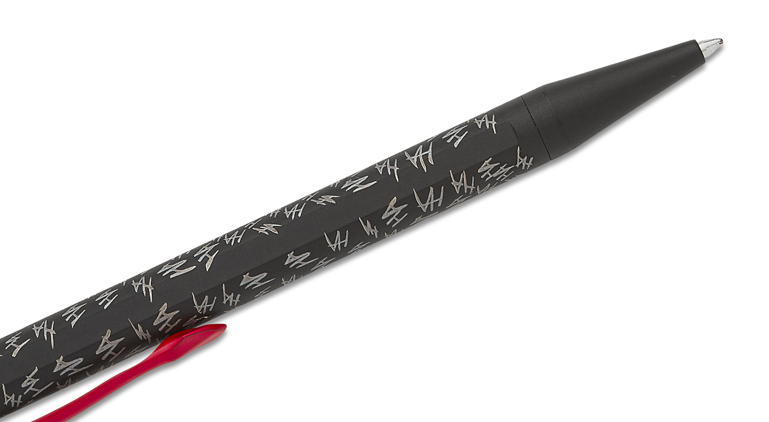 Michael Zieba Devil's Tail Custom Titanium Pen with Hahahahah Engraving ...