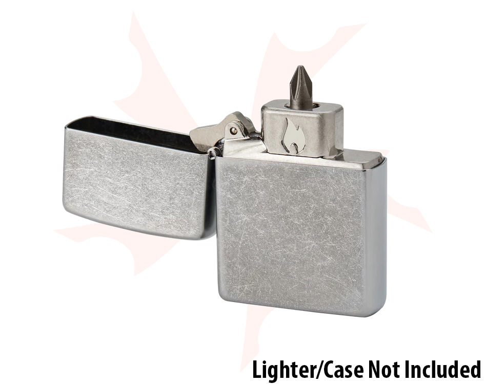 Zippo Magnetic Bit Safe Screwdriver Insert, Holds 4 Bits - KnifeCenter ...