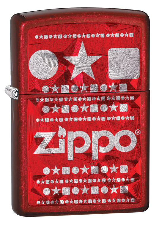 Zippo Candy Apple Red - KnifeCenter - 28342 - Discontinued