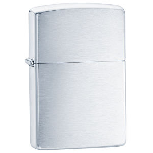 Zippo Lighter Brushed Chrome - KnifeCenter - 200