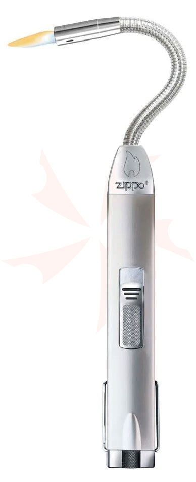 Zippo Flexible Neck Utility Lighter, Satin Silver - KnifeCenter - 121351