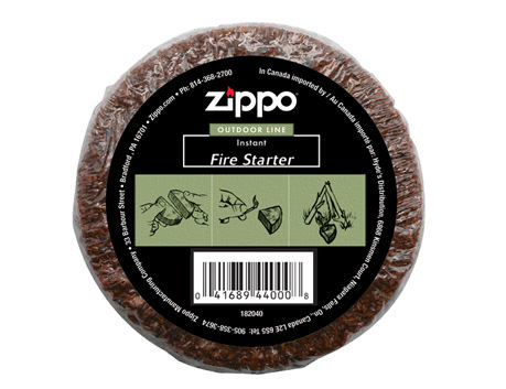 Zippo Cedar Fire Starters with Storage Tin - KnifeCenter - 44023 ...
