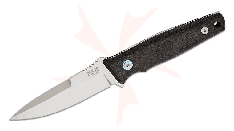 MKM Bob Terzuola TPF Defense Fixed Blade Knife 3.27" CPM-MagnaCut Satin ...