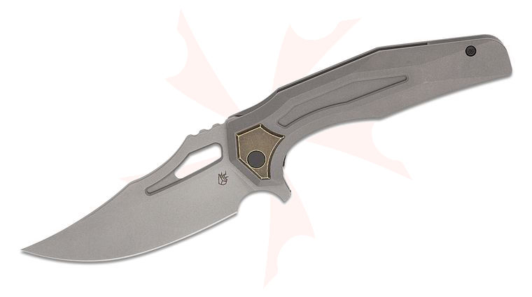 Arcane Design The CRYPT Flipper Knife 3.75" M390 Stonewashed Persian ...
