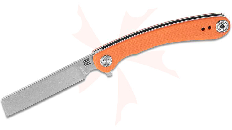 ArtisanCutlery Orthodox Flipper Knife 2.95" Stonewashed Razor Blade ...