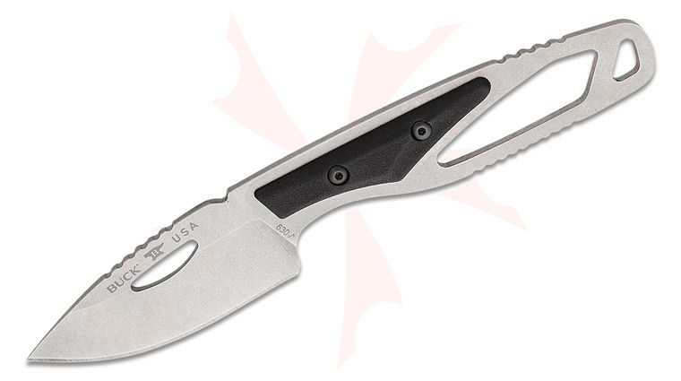 Buck 630BKS PakLite Hide Select Fixed Blade Knife 2.75" Stonewashed ...