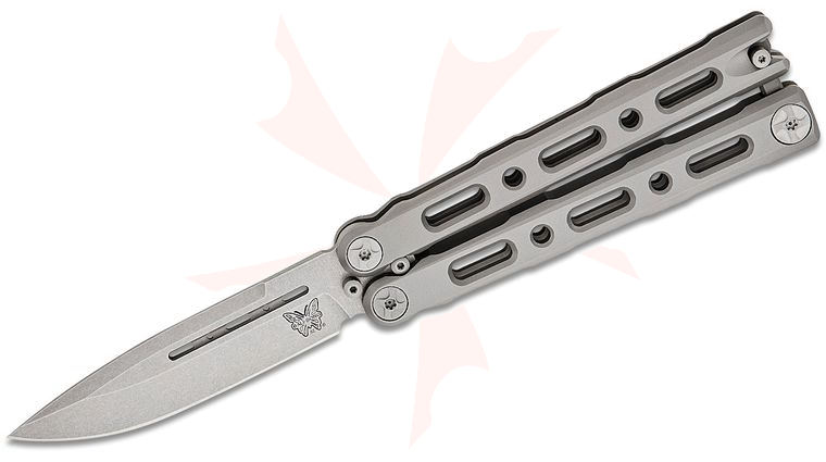 Benchmade 82 Laro Balisong Butterfly Knife 3.6" CPM-MagnaCut ...