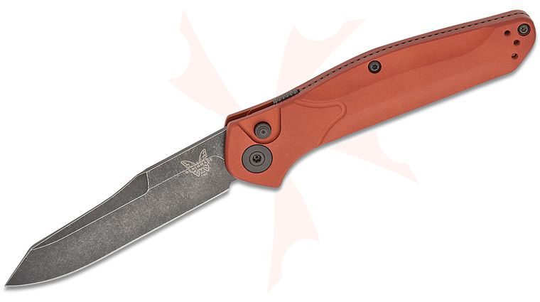Benchmade 9400BK-03 Osborne AUTO Folding Knife 3.4" CPM-MagnaCut Black ...