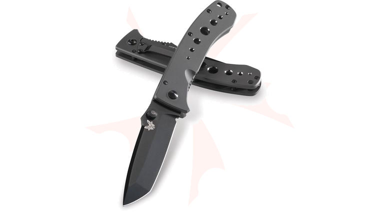 Benchmade LFTi Bob Lum Design 4" Black Tanto Plain Edge Blade ...