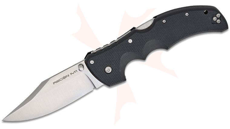 Cold Steel 27TMS Recon M1 Tri-Ad Lock Folding Knife 4" MagnaCut Satin ...