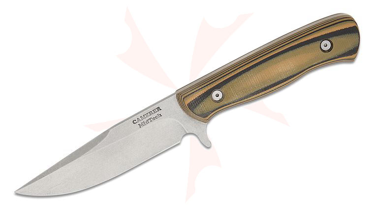 Craig Camerer Mid-Tech Wrangler Fixed Blade Knife 4" 52100 Stonewashed ...