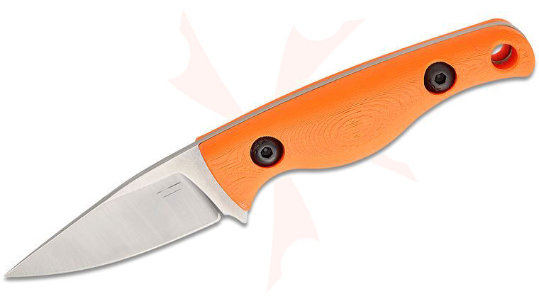 Creely Blades Minnow Pocket Fixed Blade Knife 2.12" MagnaMax Satin Clip ...