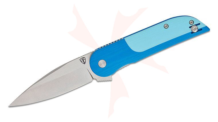 Finch Knife Company DEVIL'S FINGER Flipper Knife 3" 14C28N Two-Tone ...