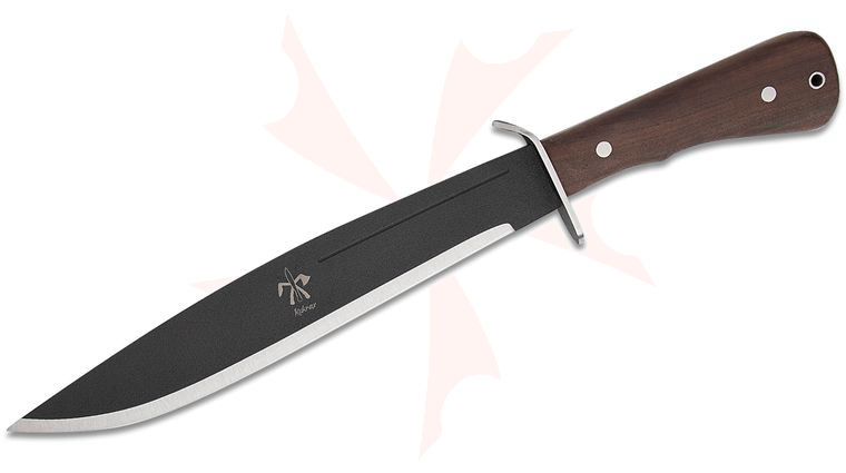 Kukrax Kukri 180 Fixed Blade 11.46" 1075 Black Powder Coat Blade ...
