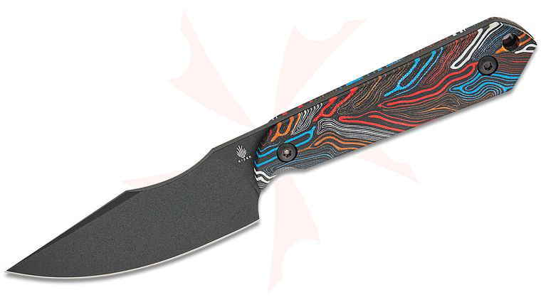Kizer Cutlery Maverick Customs Harpoon Mini Fixed Blade Knife 3" CPM-3V ...