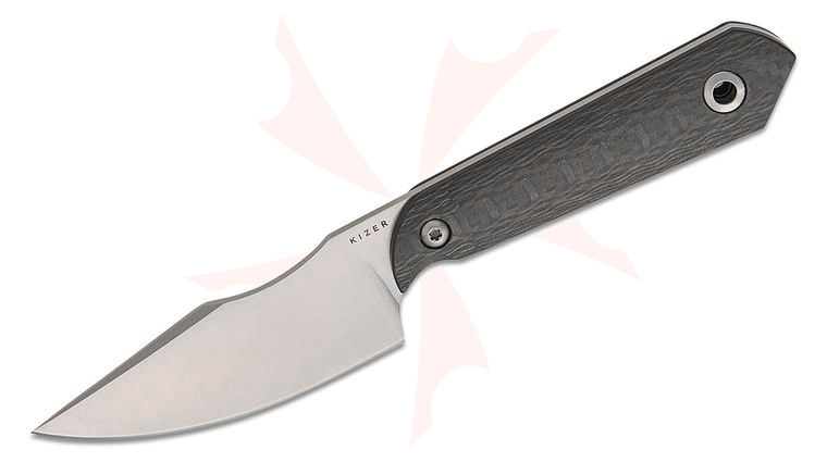 Kizer Cutlery Maverick Customs Harpoon Mini Fixed Blade Knife 3" M390 ...